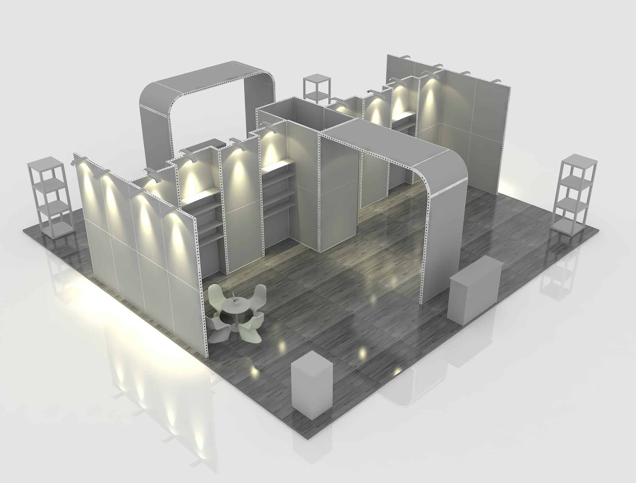 Innovatieve beursstand frames ★ Modulair, duurzaam en flexibel