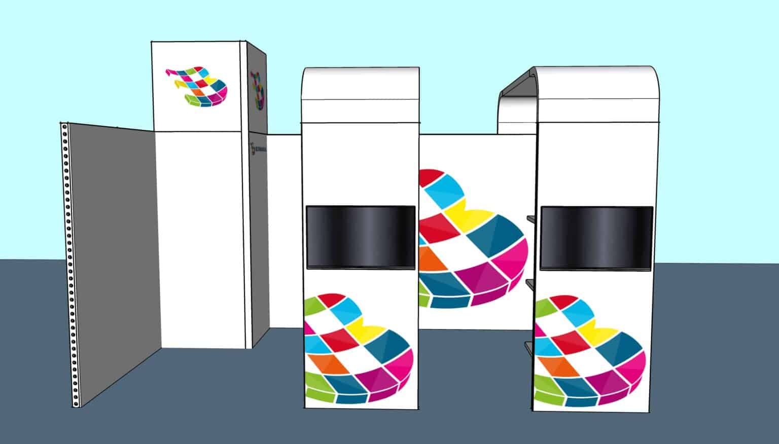 Exhibition stand Examples | Beurswand.nl