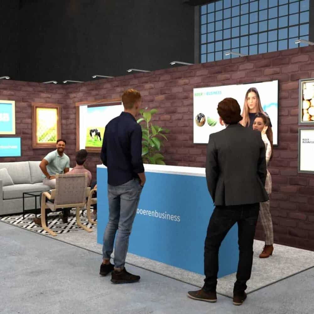 Exhibition stand construction | Beurswand.nl